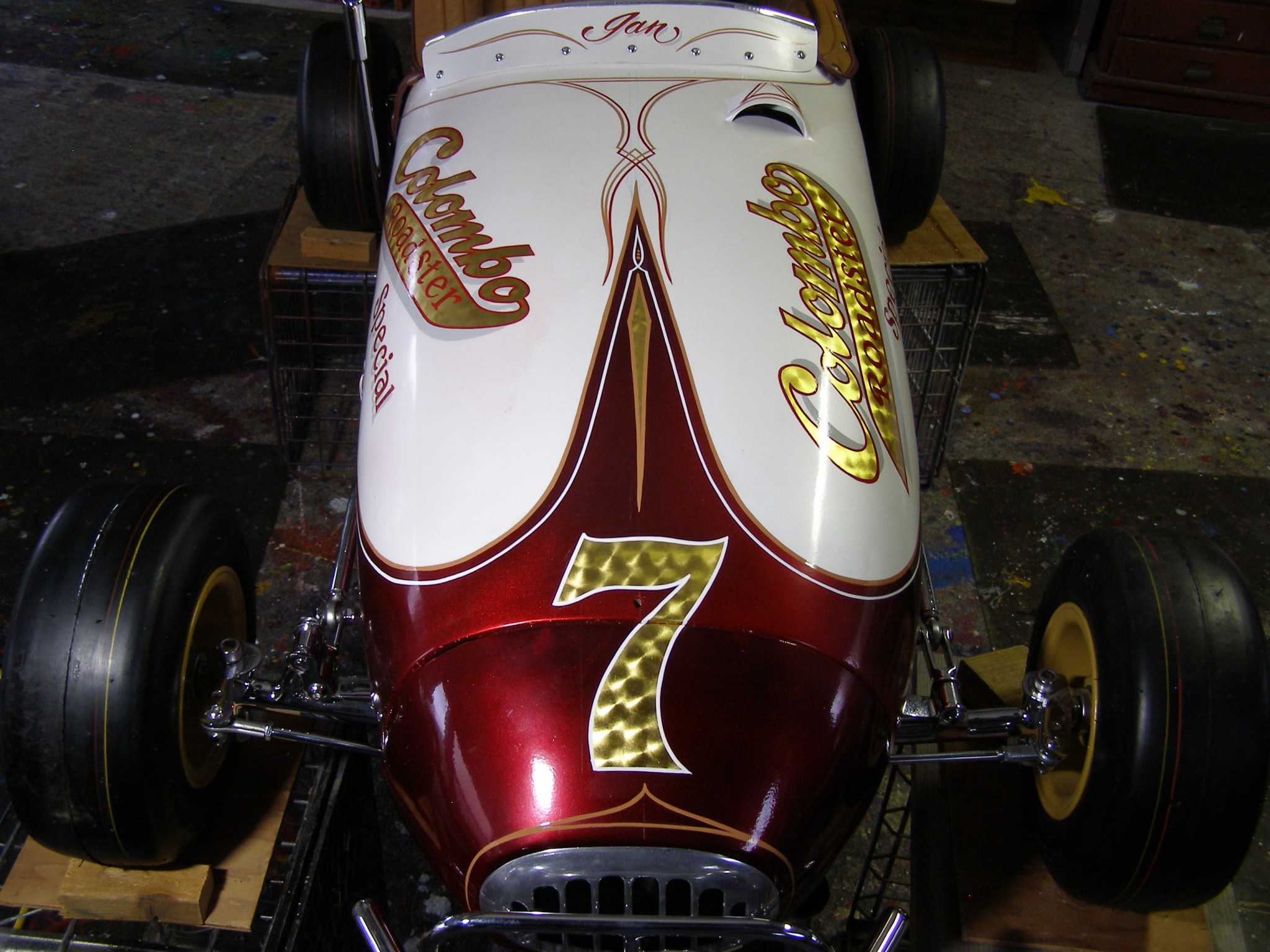 Another "Midget Race Car I painted for the Joe Colombo Collection ...